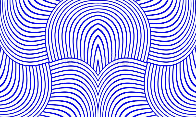 Abstract Blue and White Stripes.hypnosis Spiral.Seamless Black and ...
