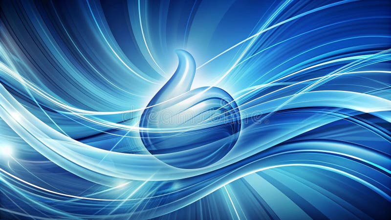 Abstract Blue and White Swirls: a Playful Interpretation of Optimism AI ...