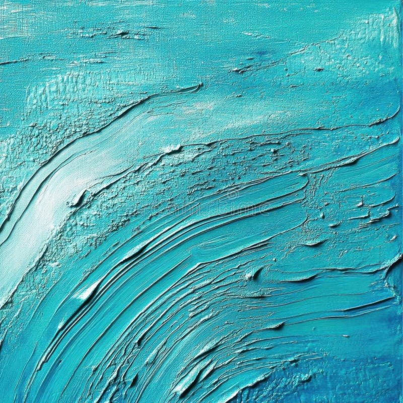 Textured Oil Painting Abstract Oil Thick Textured Navy Blue Taupe ...