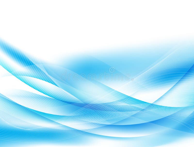 Abstract Blue and White Wave Background Stock Illustration ...
