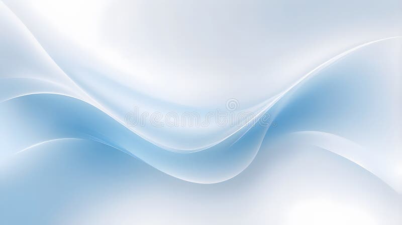 Abstract Blue and White Wave Pattern Stock Illustration - Illustration ...
