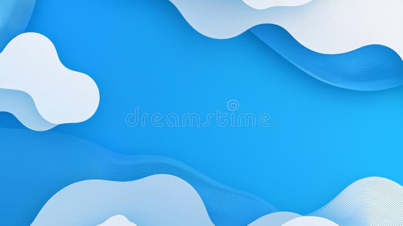 Abstract Blue and White Wavy Background Creating Dynamic Visual ...