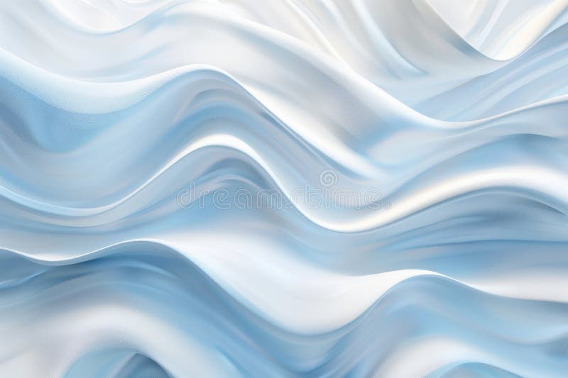 Abstract Blue and White Wavy Design Background Stock Photo - Image of ...