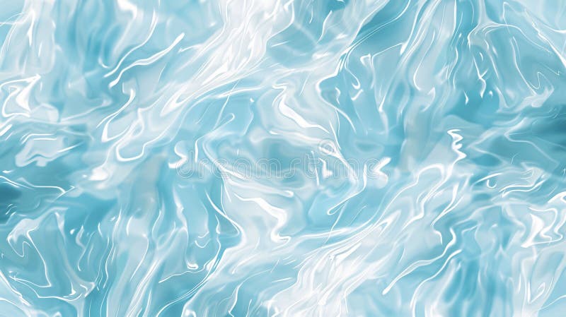 Abstract Blue and White Wavy Pattern Stock Illustration - Illustration ...