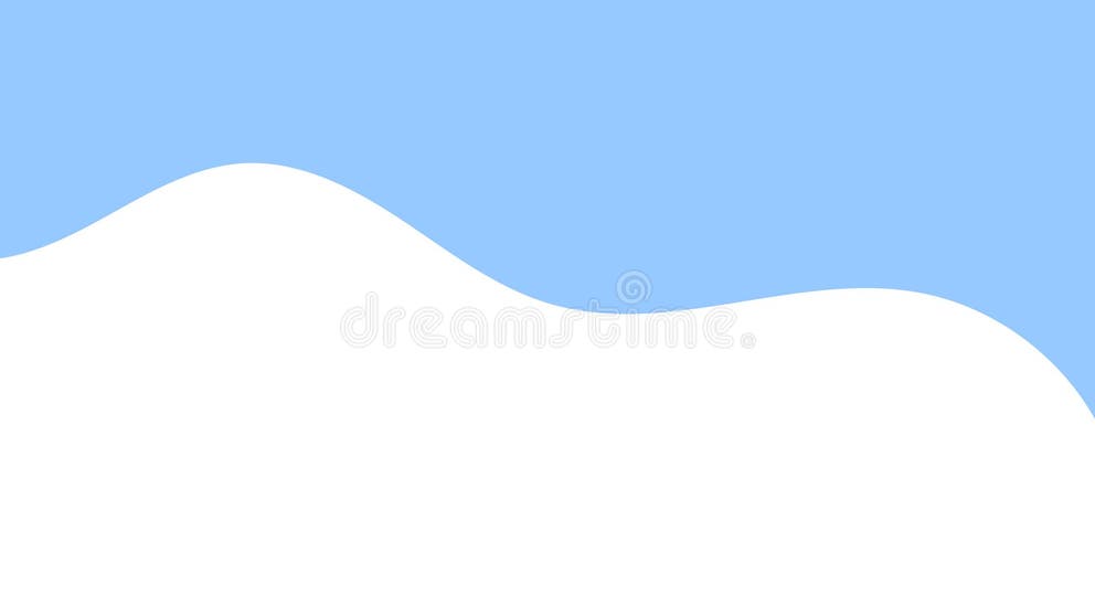 Abstract Blue and White Wavy Shape Design on White Background ...