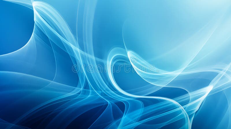 Abstract Blue Windy Background Stock Illustration - Illustration of ...