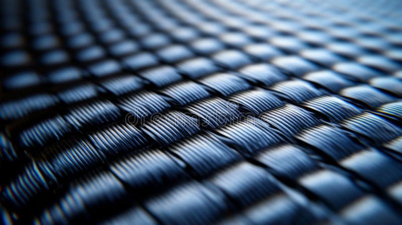 Abstract Blue Woven Fabric Textile Texture Stock Illustration ...