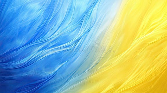 Abstract Blue and Yellow Fabric Texture Stock Illustration - Illustration of wave, silk: 349415092