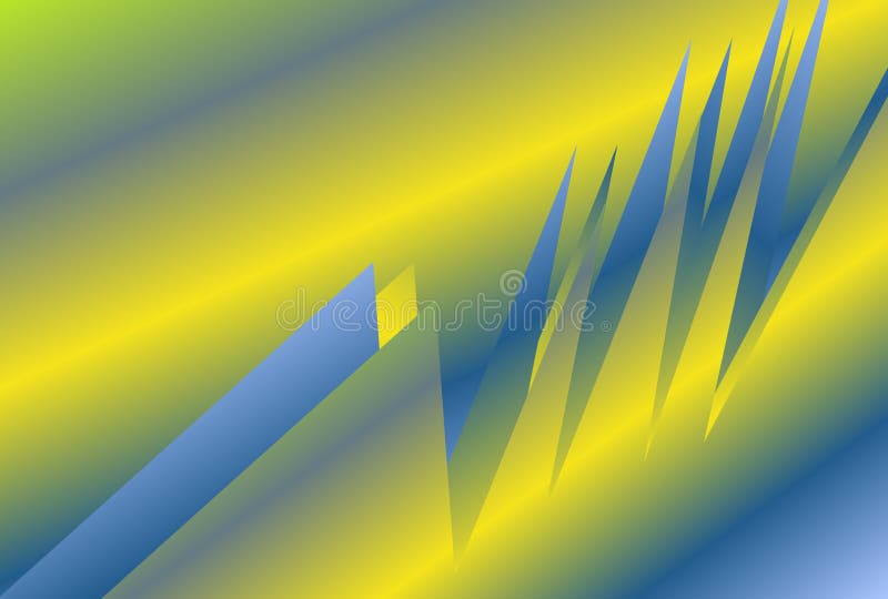 Abstract Blue and Yellow Gradient Background Vector Graphic Beautiful ...