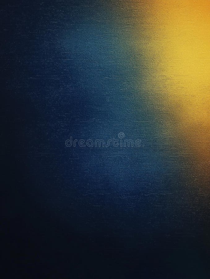 Abstract Blue and Yellow Gradient Light Effect on Textured Surface ...