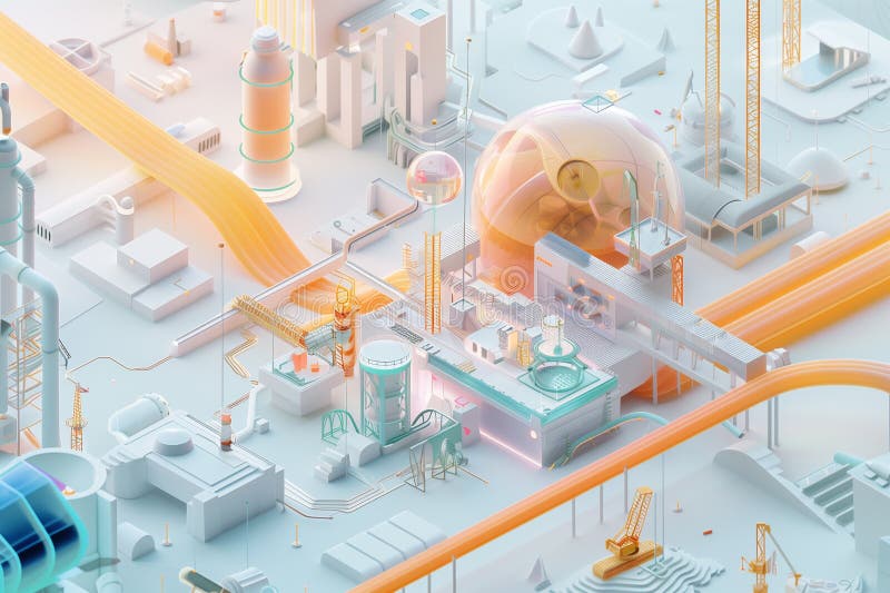 Futuristic Technological Vision System Stock Illustrations – 872 ...