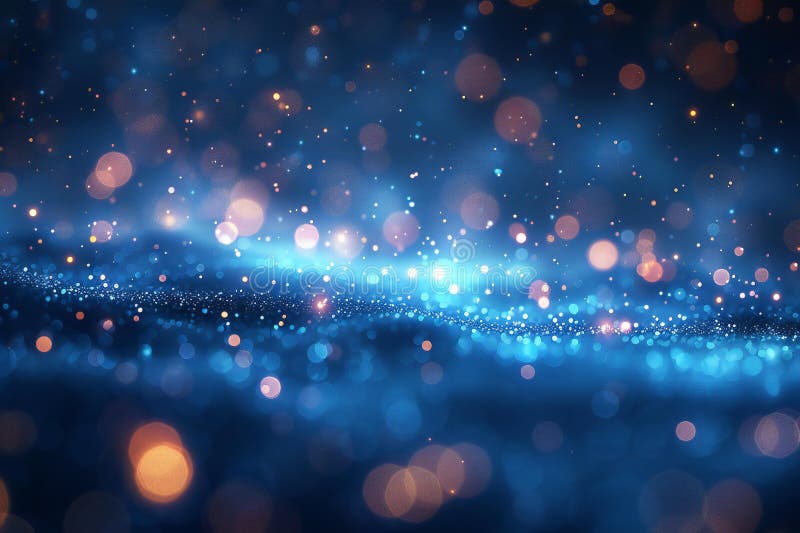 Abstract Blur Blue Background Illustration, Simple and Clean Design ...