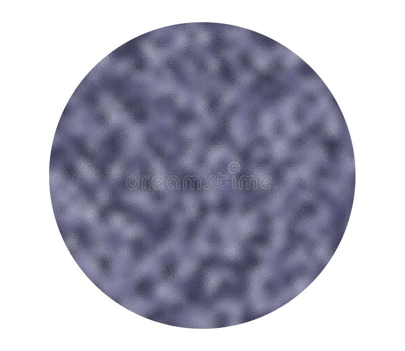 Abstract Blur Circle in Metallic Blue on White Stock Illustration ...