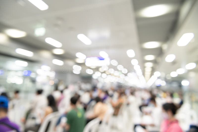 Abstract Blur Exhibition Hall Event Background Stock Image - Image of ...