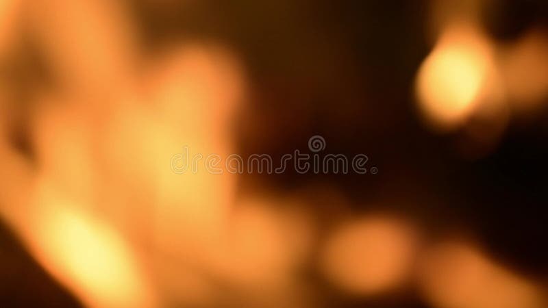 Blur Fire Flames in Slow Motion on Black Background Stock Video - Video ...