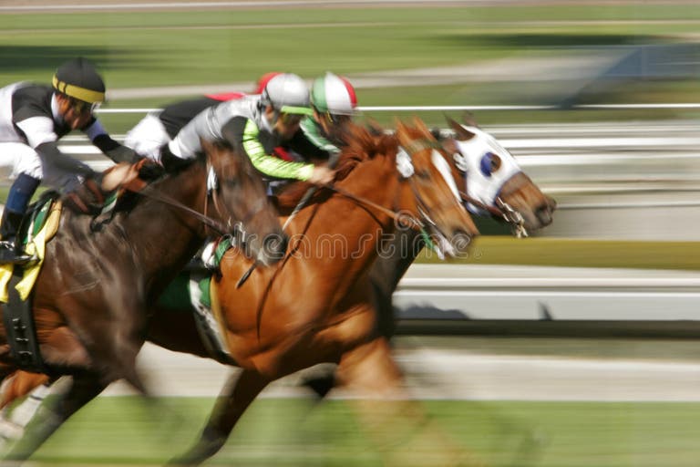 Abstract Blur Horse Race stock photo. Image of gamble - 8641026