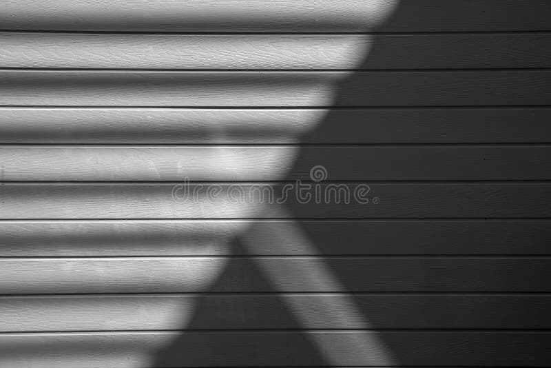 Abstract Blur of Light and Shadows Window on a White Wood Background ...
