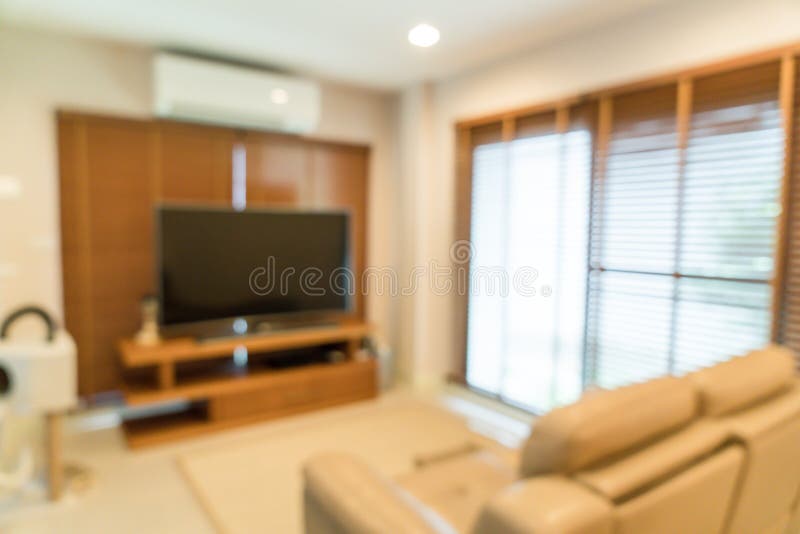 Abstract Blur Living Room Interior Stock Photo - Image of apartment ...