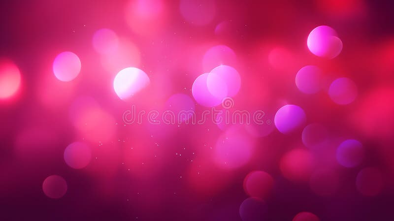 Abstract Blur of Red and Magenta Lights in the Background Stock ...