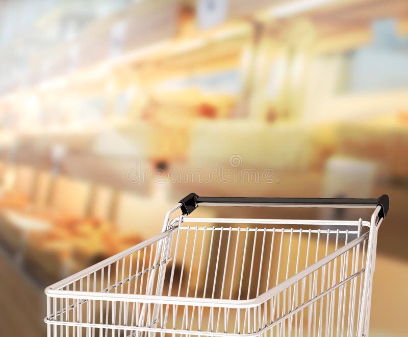 Abstract Blur Shopping Market Background Stock Photo - Image of group ...