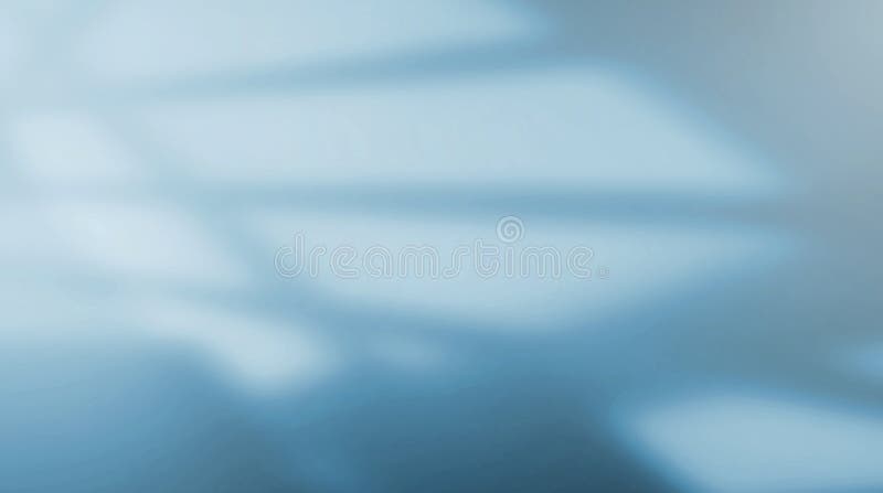 Abstract Blurred Background, Blue Gray Background with Reflective Wall ...