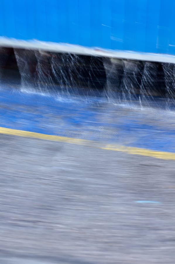 Abstract Blurred Background with Blue, Gray, and Yellow Hues Stock ...