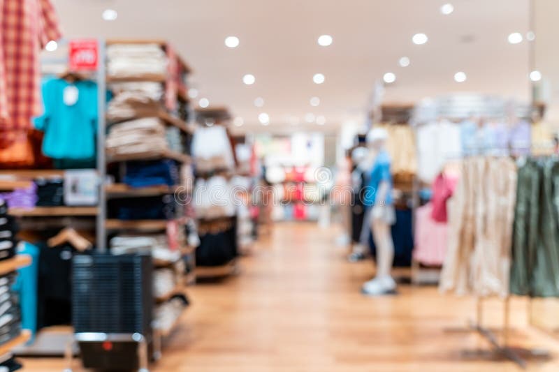 Abstract Blurred Background of Department Store Stock Photo - Image of ...