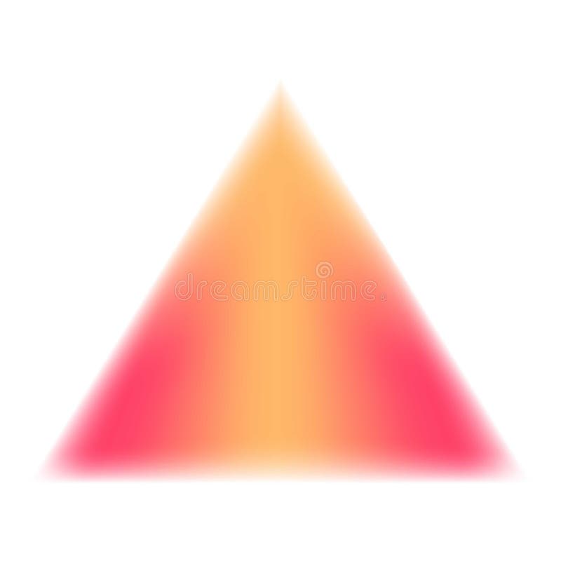 Abstract Blurred Background Featuring a Triangle Shape with a Gradient ...
