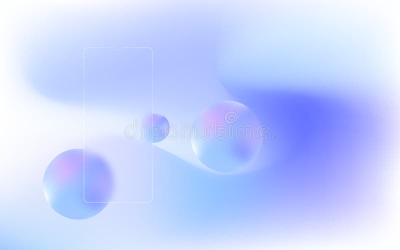 Abstract Blurred Background with Gradient Mesh. Stock Vector ...