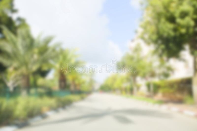 Abstract Blurred Background. Blurred Road with Car Running Stock Image ...
