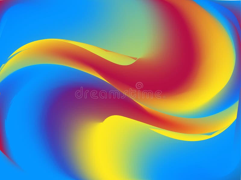 Abstract Blurred Background. Smooth Gradient Texture Color. Vector ...