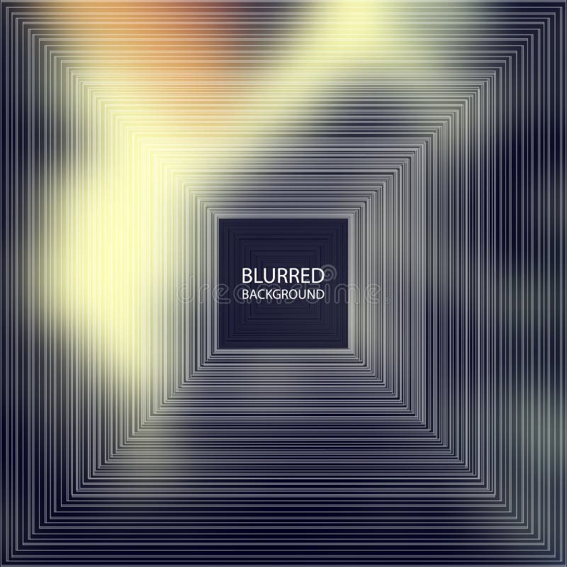Abstract Blurred Background Vector with Squares Stock Vector ...