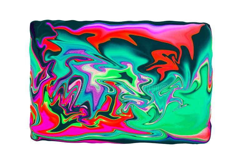 Abstract and Blurred Blots of Rectangular Shapes on a White Background ...