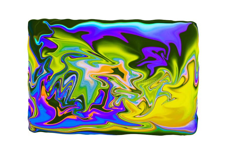 Abstract And Blurred Blots Of Rectangular Shapes On A White Background ...