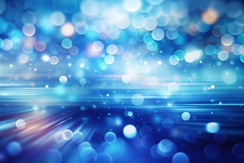 Abstract Blurred Blue Gradient Background Stock Illustration ...