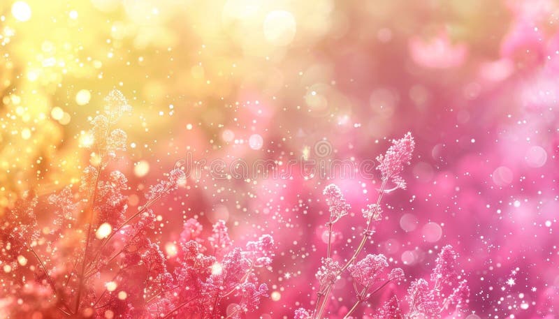 Abstract Blurred Bokeh Effect Design Background For Artistic Concepts And Creative Projects