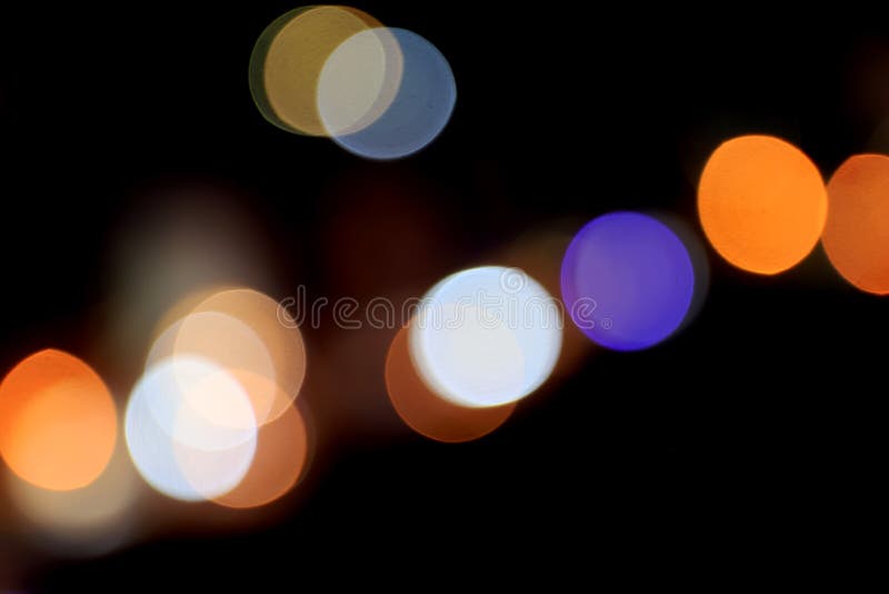 Abstract Blurred Circle Bokeh Lights Backgrounds, Colorful Bokeh of ...