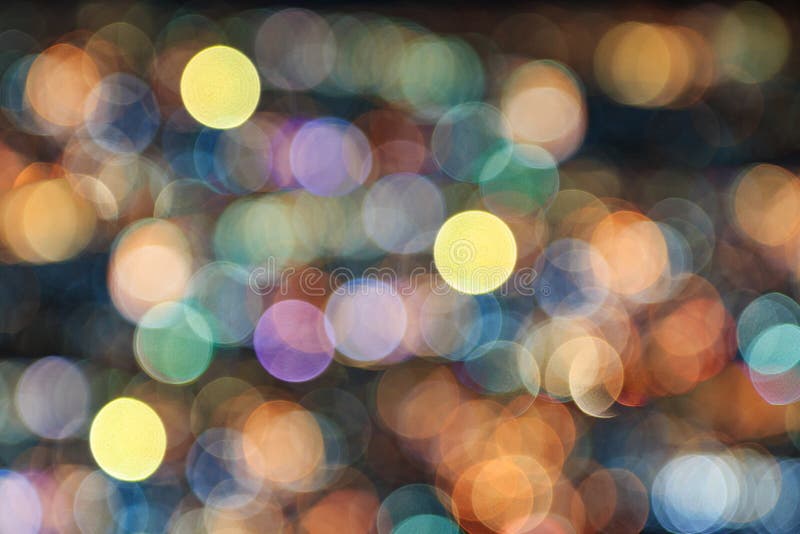 Abstract of Blurred City Lights Stock Photo - Image of landscape, blue ...