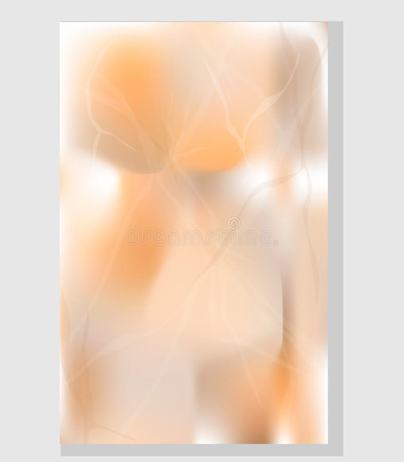 Abstract Blurred Colors Vector Card or Poster Layout, Vector ...