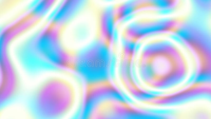 Seamless Abstract Wavy Background for Loop Playback. Defocus Blurred ...