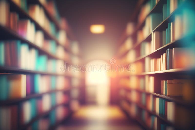 Empty College Library Interior Space Stock Illustrations – 645 Empty ...