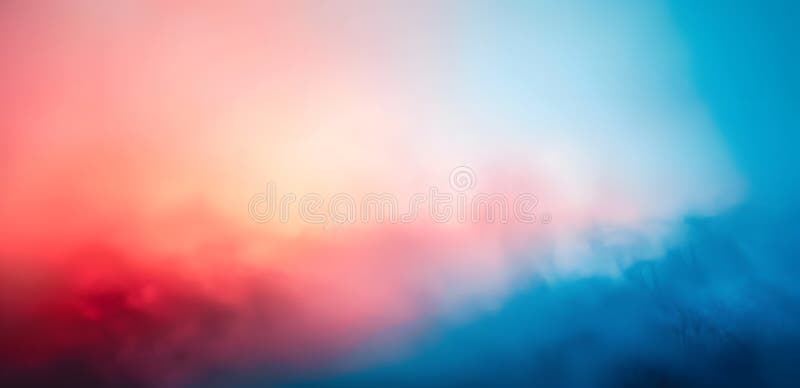 Abstract Blurred Gradient Background with Blue and Red Color Palette ...