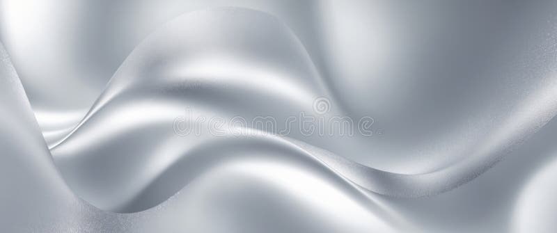 Abstract Blurred Gradient Background is Creating a Smooth Silver Effect ...
