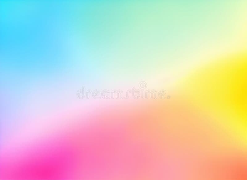 Abstract Blurred Gradient Background in Vibrant Colors. Stock ...