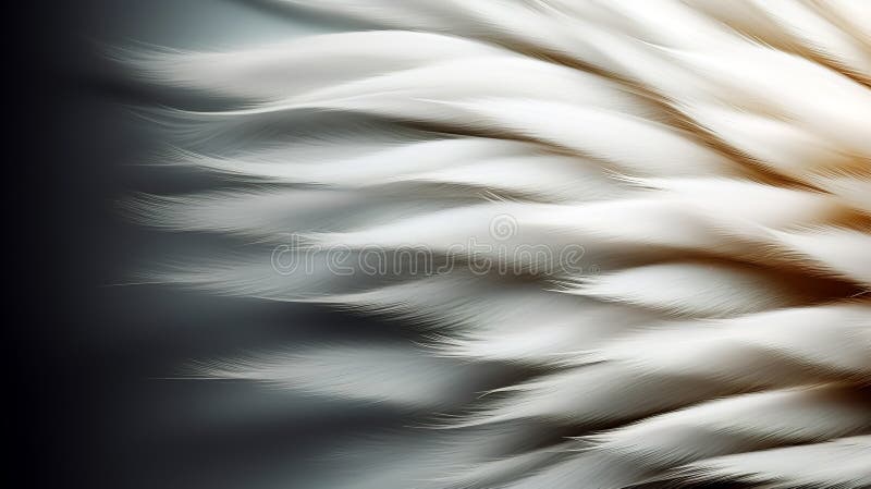 Abstract Blurred Gradient Background with Wild Bird Feathers. Stock ...