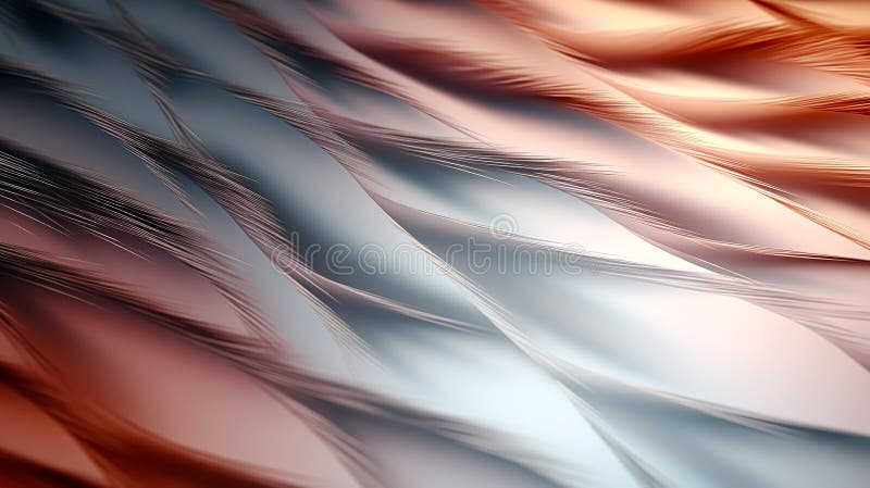 Abstract Blurred Gradient Background with Wild Bird Feathers. Stock ...