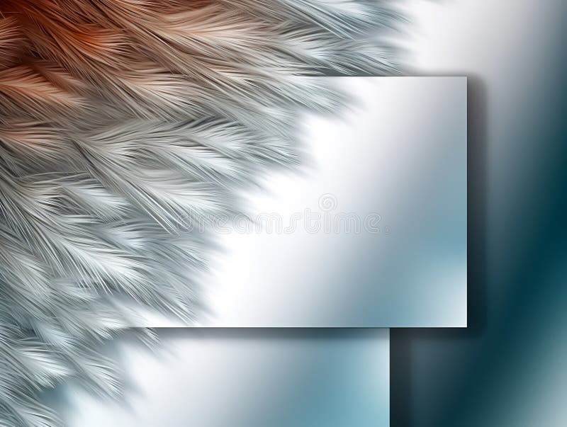 Abstract Blurred Gradient Background with Wild Bird Feathers. Stock ...