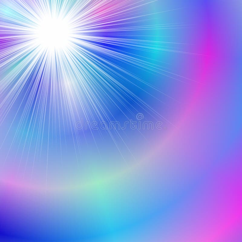 Abstract Blurred Gradient Sunshine Background - Summer Vector Graphic ...