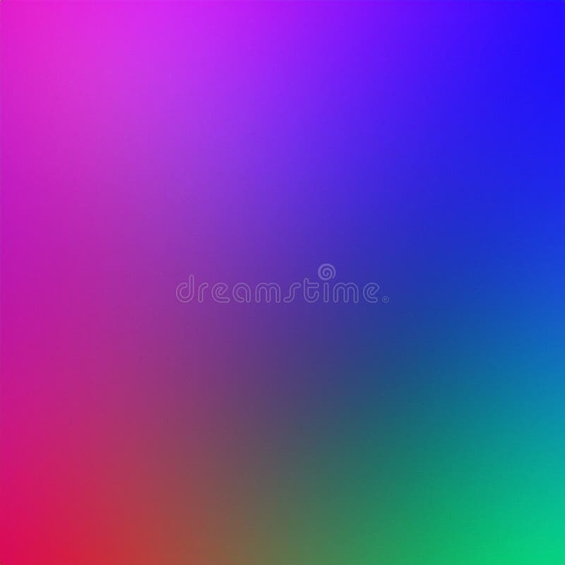 Abstract Blurred Grainy Gradient Background Texture. Colorful Digital ...