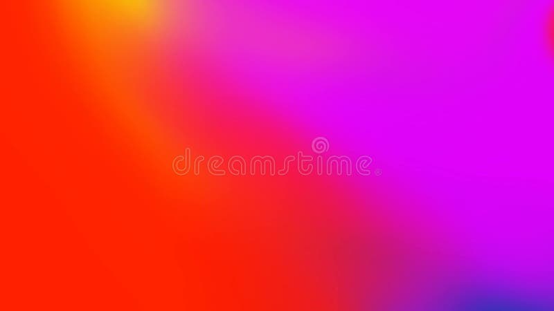 Abstract Blurred Magenta Blue Orange Soft Gradient Cycle Slow Motion ...